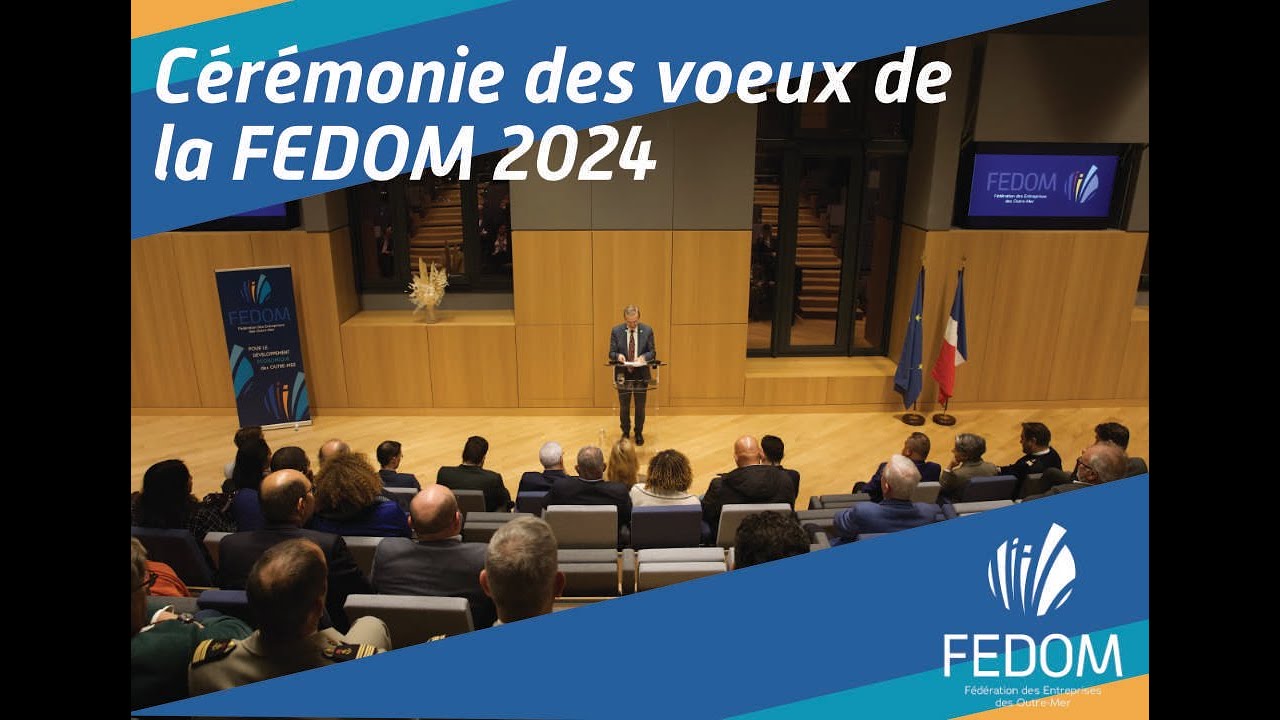 Cérémonie de Voeux 2024 de la FEDOM - Discours de M. Hervé Mariton ...