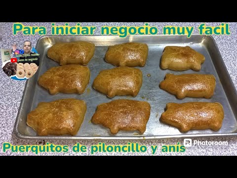 Puerquitos de piloncillo con anís Pan Dulce para venta - YouTube