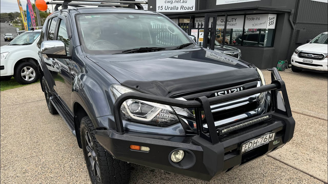 Isuzu MUX LS-U 4x4 Diesel - GVM Upgrade 🔥 - YouTube