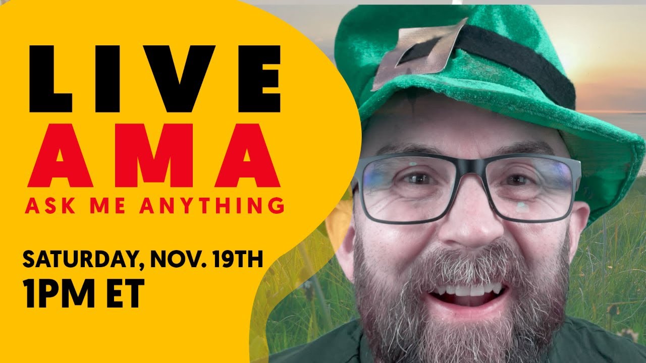 Live AMA (Ask Me Anything!) - YouTube