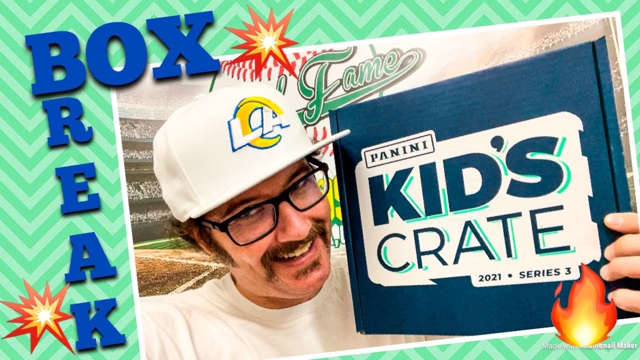 BOX BREAK! Panini Kids Crate! - YouTube