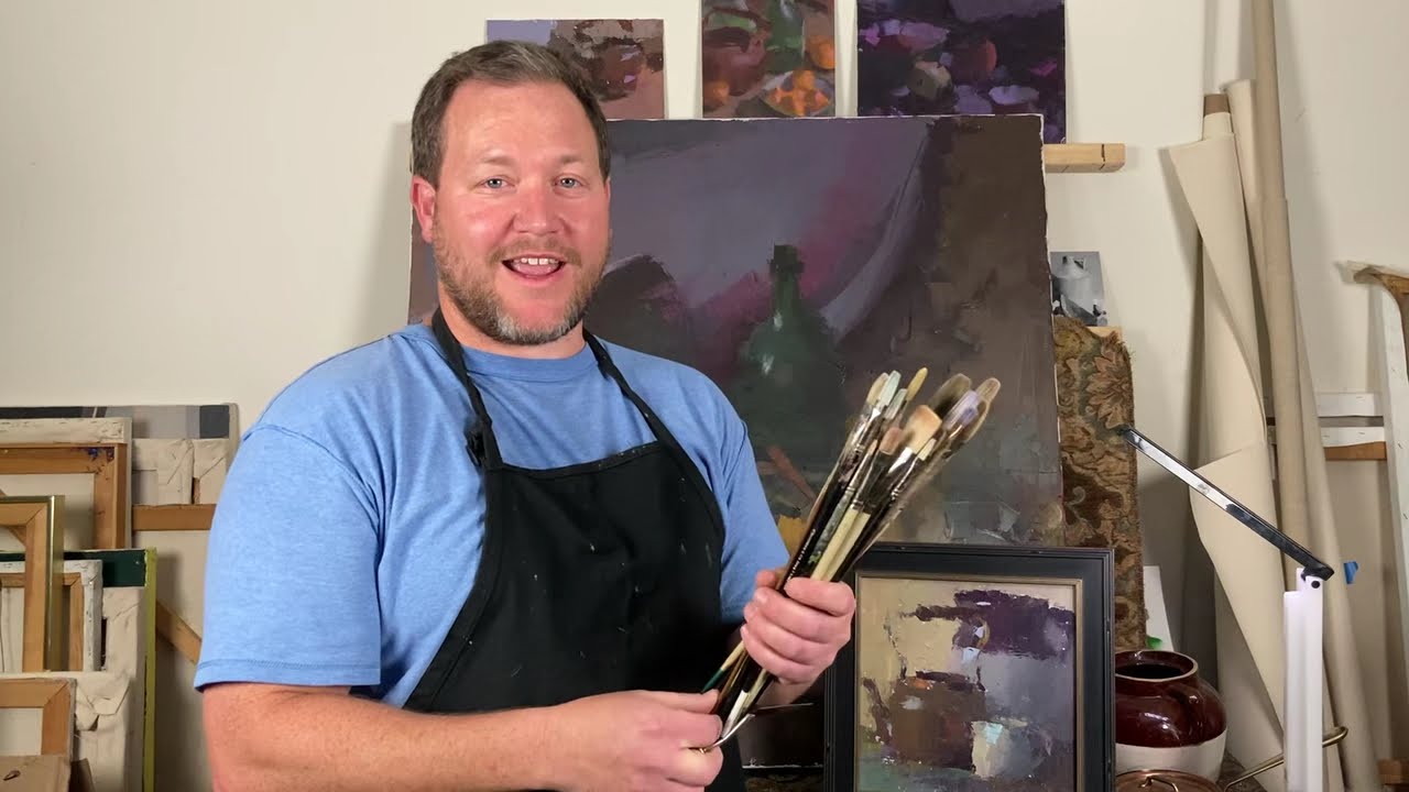 Anton Nowels :Palette Knife Still Life: Full and Rich Color - YouTube