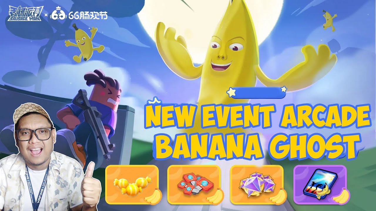 REVIEW EVENT BARU ARCADE PISANG DAGJAL SAUSAGE MAN CHINA #sausageman # ...