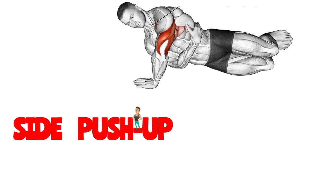 SIDE PUSH UPS - YouTube