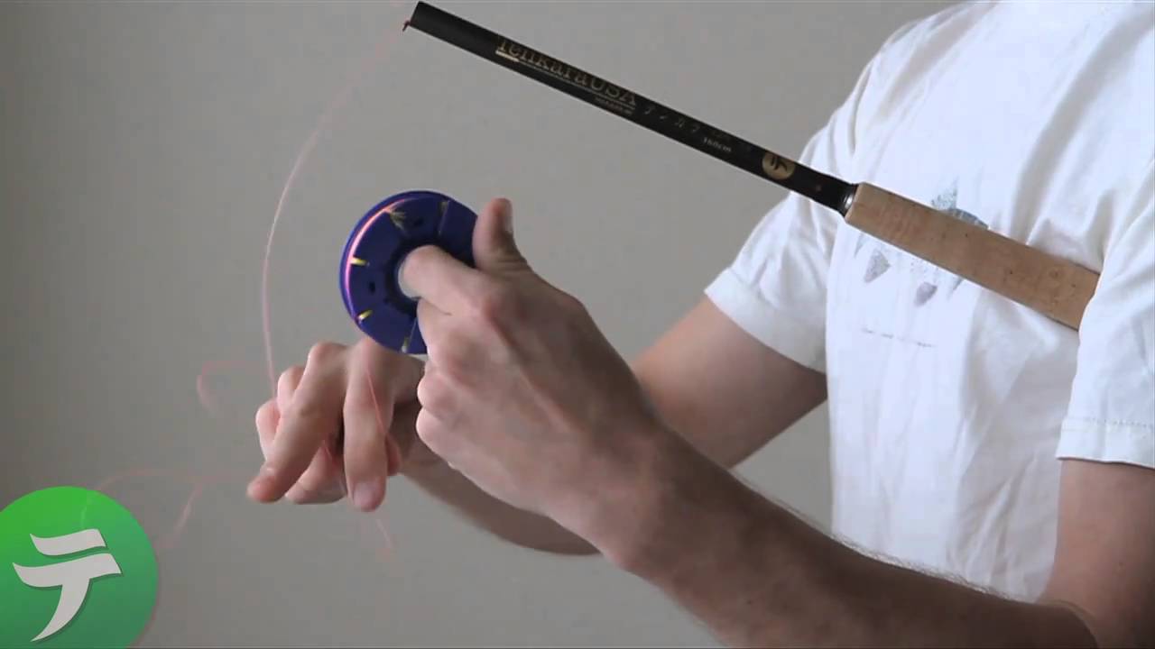 Tenkara Line holder - YouTube