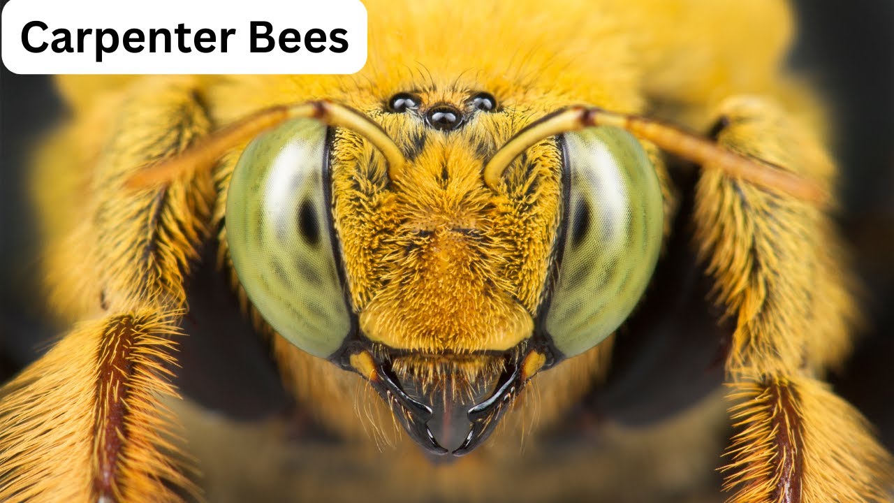 "The Secret World of Carpenter Bees: Nests, Tunnels, and More" |The ...