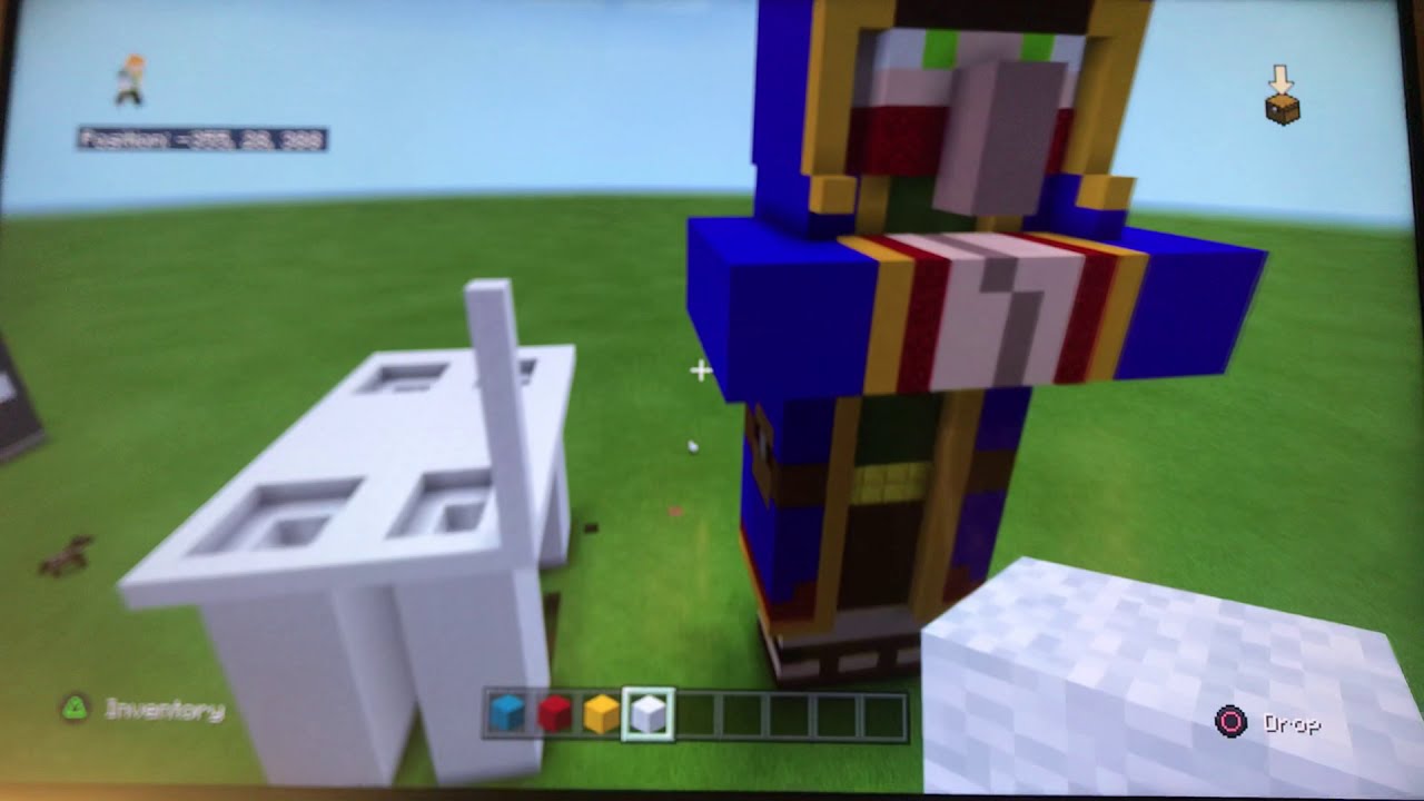 Building a giant llama....uh yah (Minecraft building series #9) - YouTube