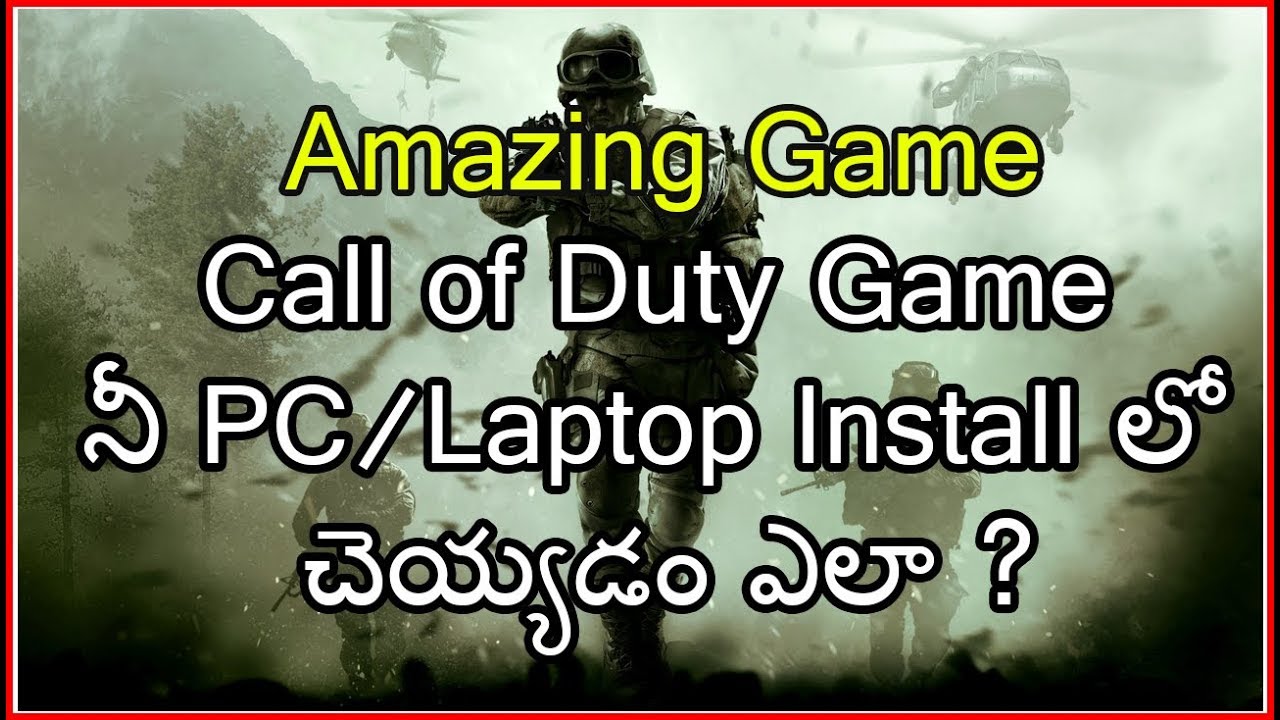 How to install Call of Duty In PC/Laptop | Call Of Duty Tips & Tricks ...