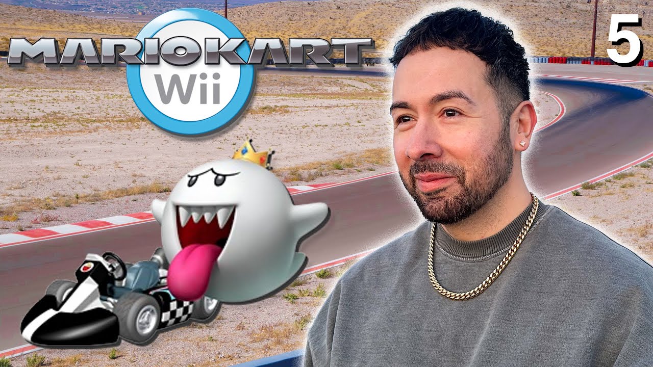 Cross Country King Boo - Mario Kart Wii #5 | Luis Gusto Games - YouTube