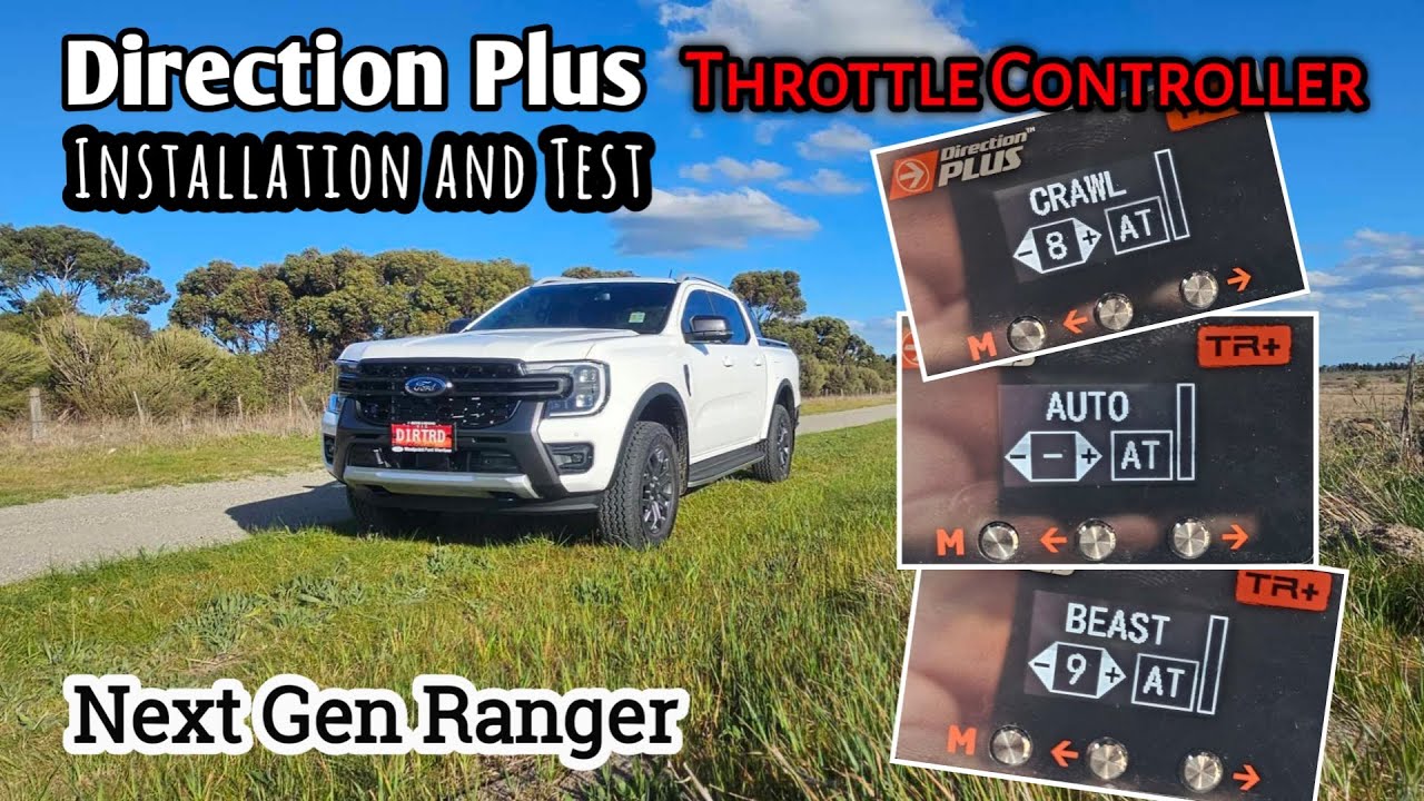 Next Gen Ranger - Throttle controller Installation and drive test. Ford ...