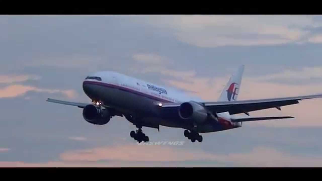 [FULLHD] TRIBUTE MH17 Malaysia Airlines Boeing 777-2H6(ER) 9M-MRD AMS ...