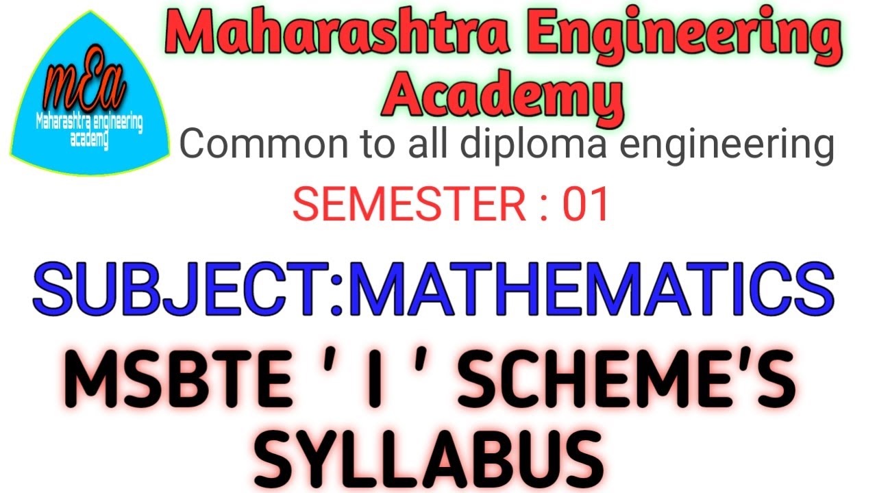 LEC 01 Introduction Of Diploma Engineering MSBTE I Scheme Syllabus lec-01-introduction-of-diploma-engineering-msbte-i-scheme-syllabus