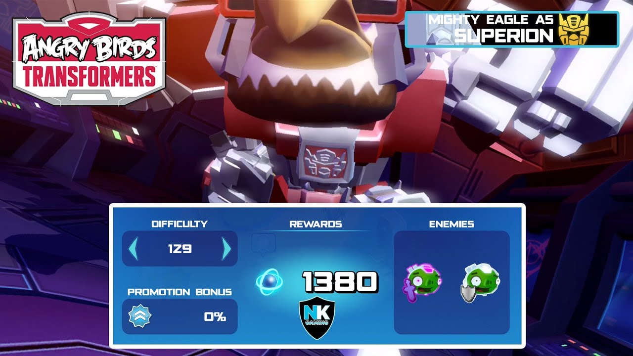 Angry Birds Transformers - Spark Run Series - Level 129 - Featuring ...