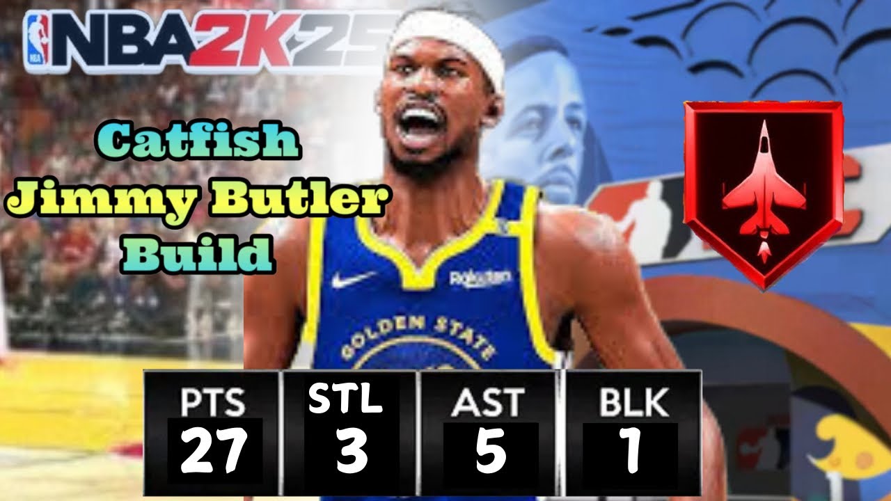 catfish Jimmy Butler Build Takes Over Random Rec! Best Build inNBA 2K25 ...