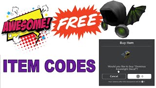 *NEW* ALL WORKING UGC LIMITED CODES 2023 - ROBLOX UGC L... | Doovi