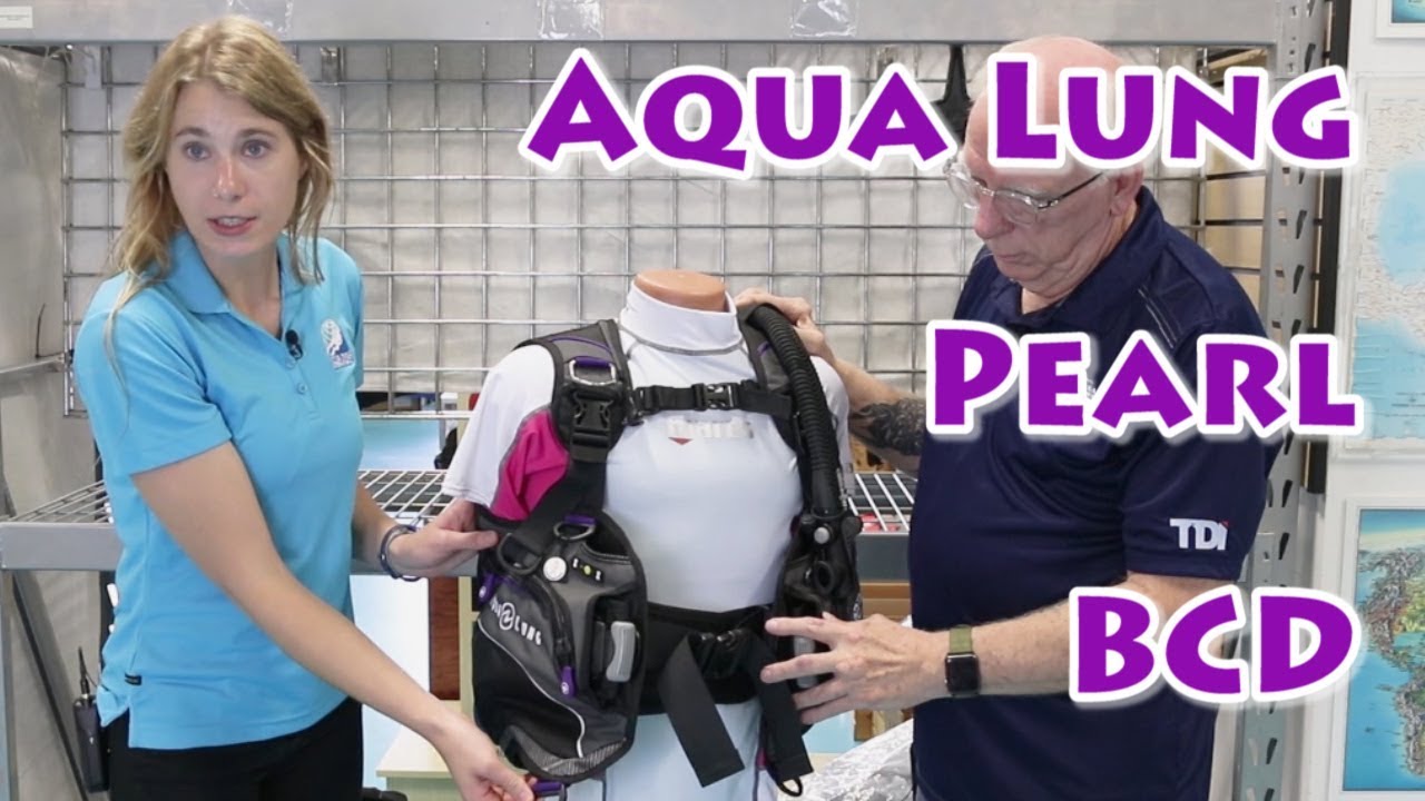 Aqua Lung Pearl BCD ** Top 3 Women's Scuba BCD of 2019 - YouTube