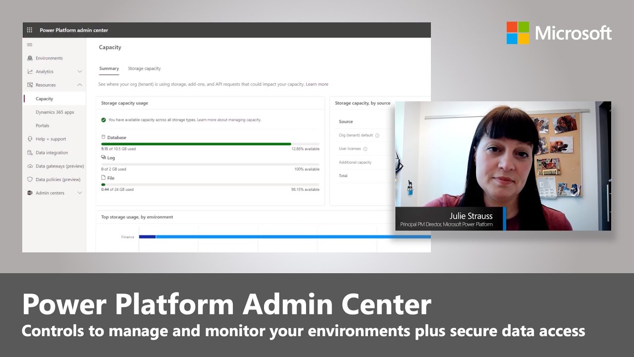 Power Platform Admin Center | Unified IT Management Experience - YouTube