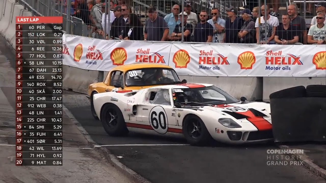 Historisk Motor Sport Danmark (65) 2018. Race 2 Copenhagen Historic ...