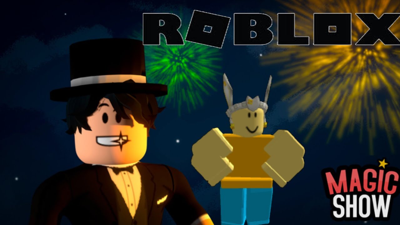 Roblox Magic Show - YouTube