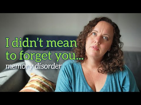 My Memory Disorder makes me forget People | SDAM
