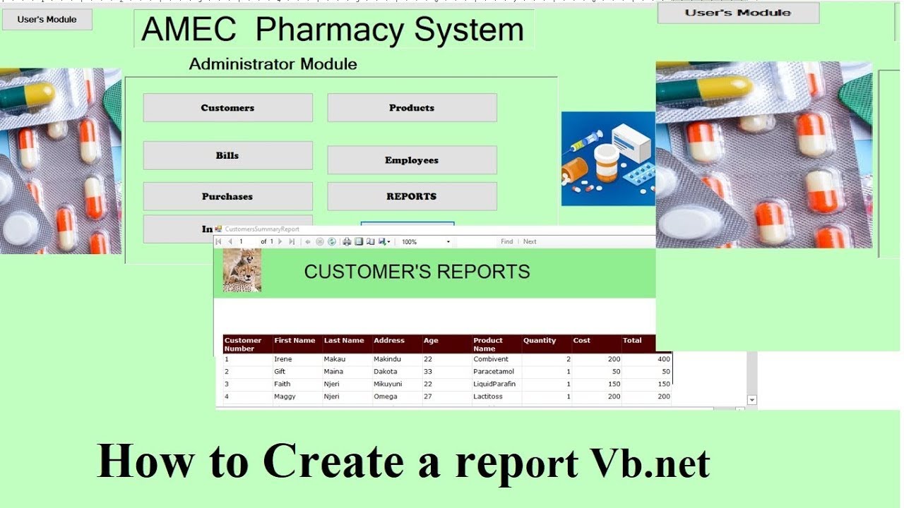 Vbnet Report Viewer Control How To Use Report Viewer Control To 4468