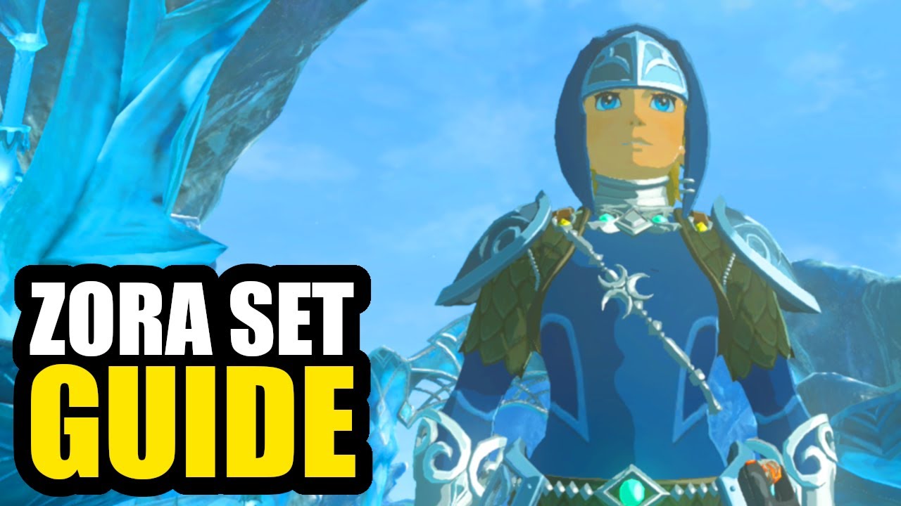 Zora Set + Setbonus in Zelda: BotW - YouTube