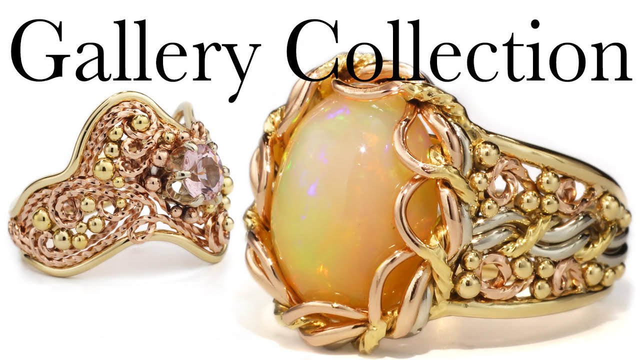 Unique Handmade Woven Rings From The Shop - Todd Alan - YouTube