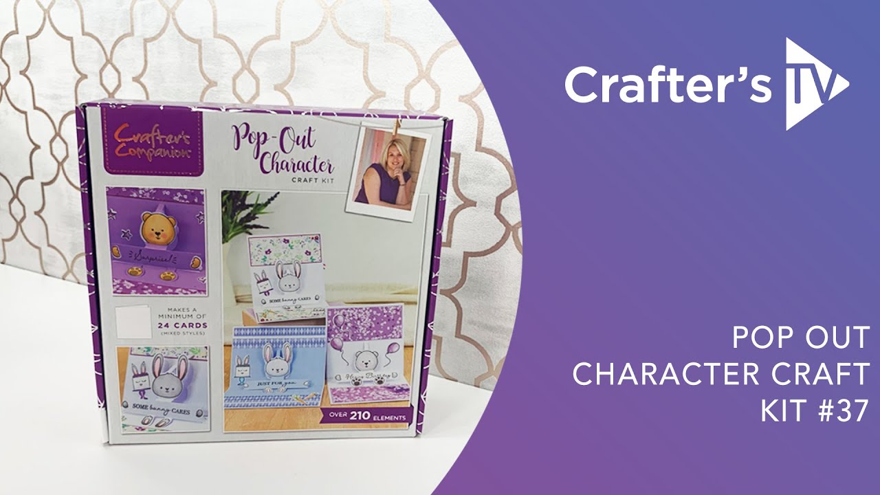 Monthly Craft Kit #37 Pop-Out Character | Unboxing - YouTube