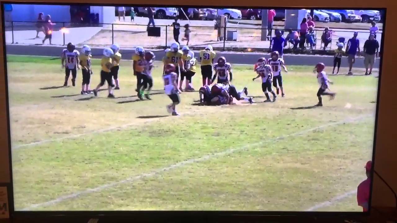 Glen Rose Tigers - #5 Rudy "Rocket" Hurtado's big tackle - YouTube