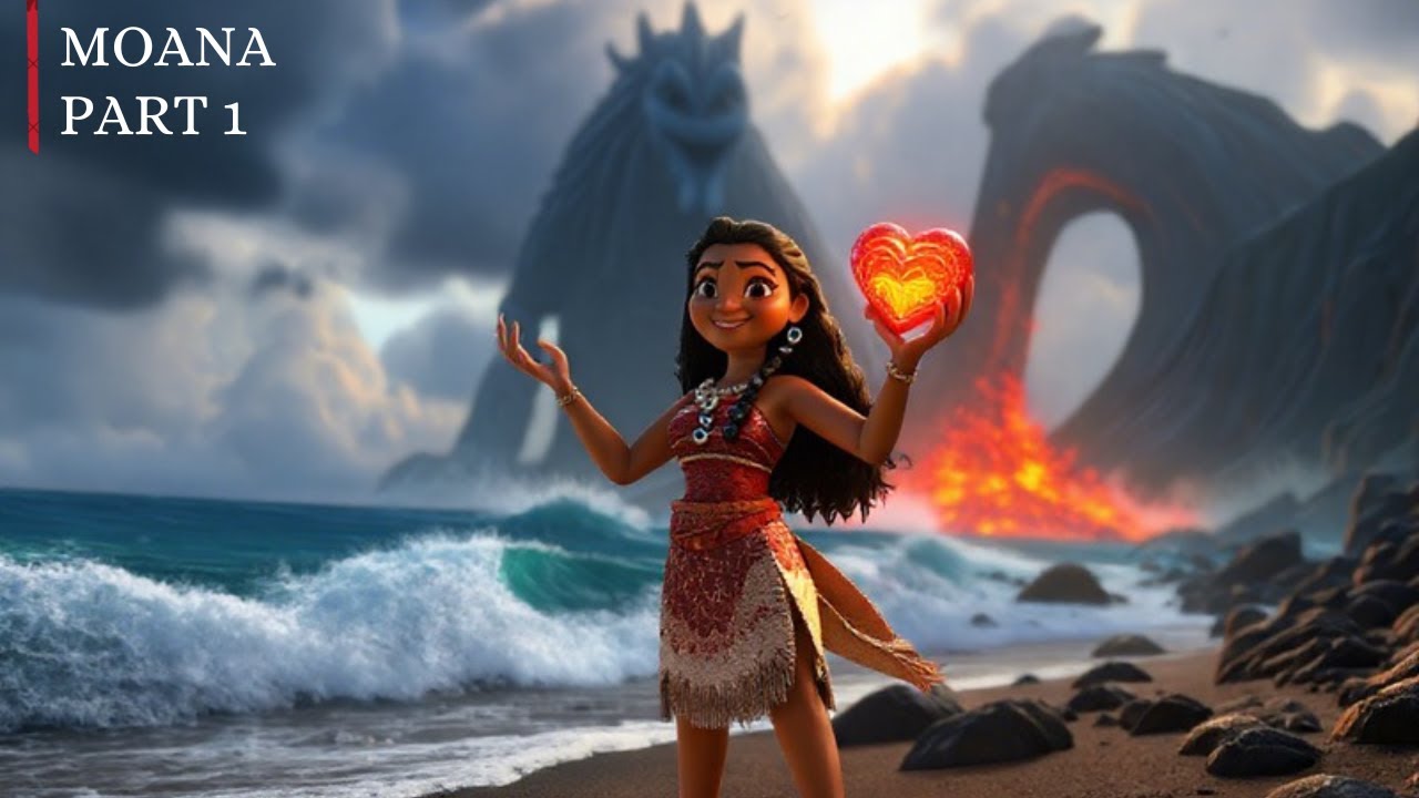 Moana's Epic Quest: Saving the Heart of Te Fiti - YouTube