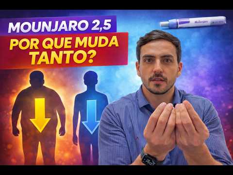 Você está usando Mounjaro 2,5 e perdeu pouco peso? Veja antes de aumentar a dose