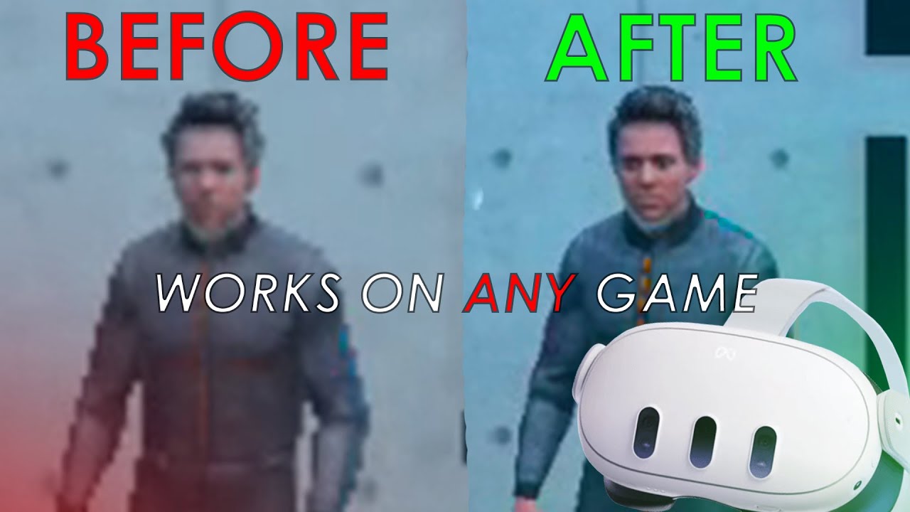 IMPROVE your GRAPHICS for FREE - Quest 3 and 2 Resolution Boost - YouTube