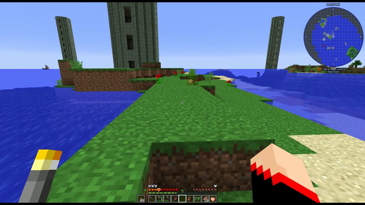 Minecraft Rifts Modpack Ep 5 Scary Water Exploring of the World - YouTube