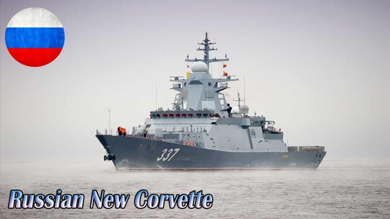 Russian Naval Corvette Russia Launches New Tarantul Class Corvette
