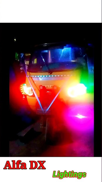 Night View Alfa_DX Auto | Lighting @YRA-VLOGS - YouTube