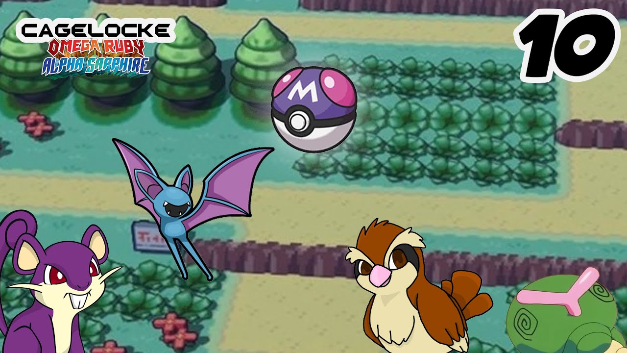 There's Only Route 1 Trash Here! | ORAS Cagelocke Episode 10 - YouTube