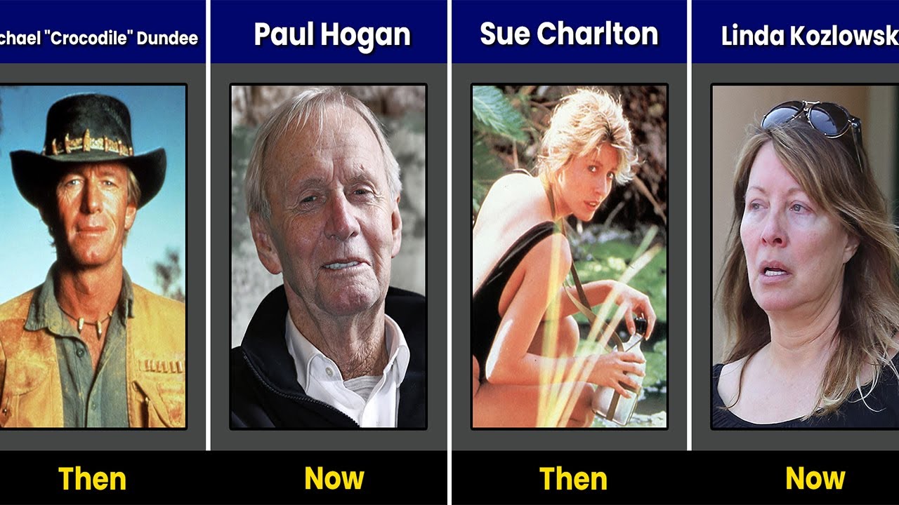 Crocodile Dundee (1986 - 1988) Cast: THEN and NOW 2023 Thanks For The ...