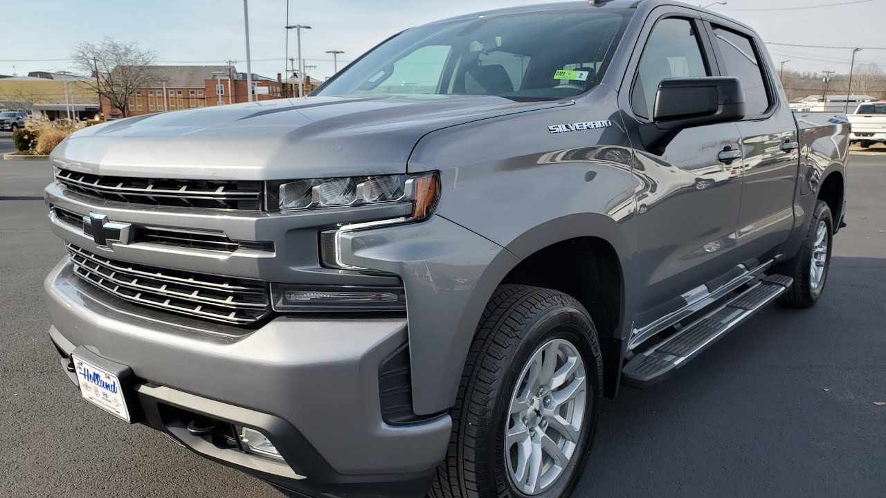 2022 Chevrolet Silverado 1500 LTD RST in Satin Steel Metallic - YouTube