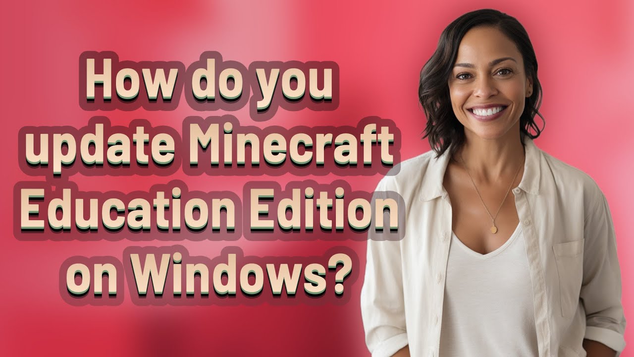 How do you update Minecraft Education Edition on Windows? - YouTube