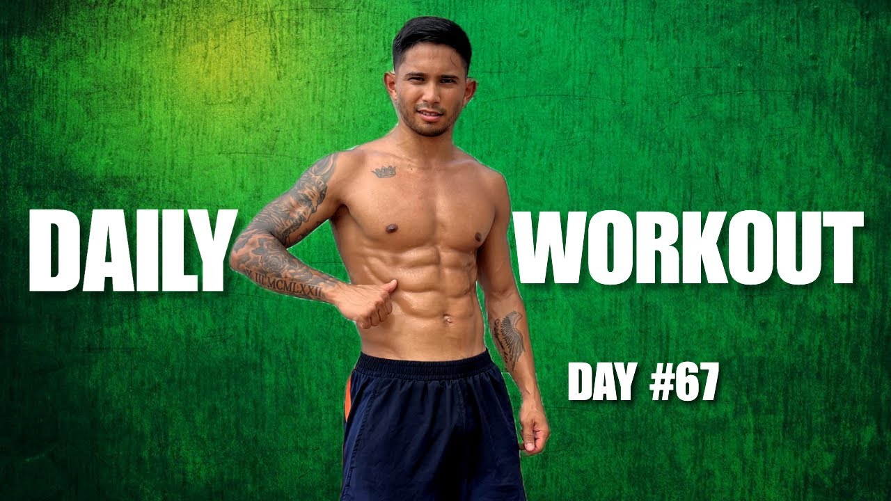 20 MINUTE FULL BODY HIIT WORKOUT NO EQUIPMENT | Daily Workout 67 - YouTube