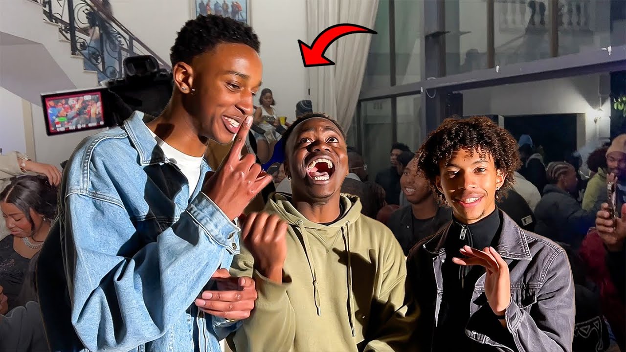 Two Man At A MANSION Party (Ft. Hotshot Aaron and Bruce) *They Tried To ...