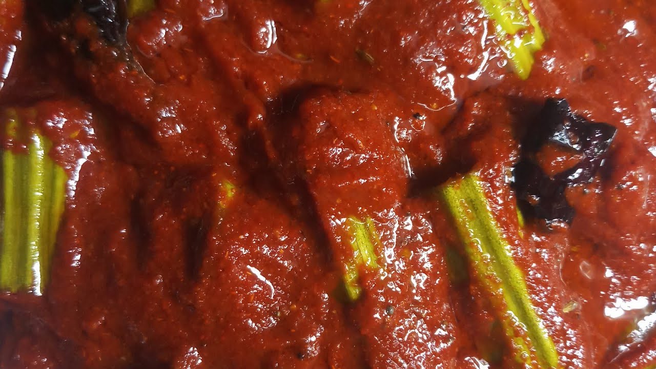 drumstick pickle/ ములక్కాయ పచ్చడి/ ములక్కాయ నిల్వ పచ్చడి - YouTube