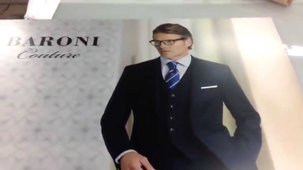 Matte Brushed Aluminum Dye Infused Metal for Baroni Couture Mens Suit ...