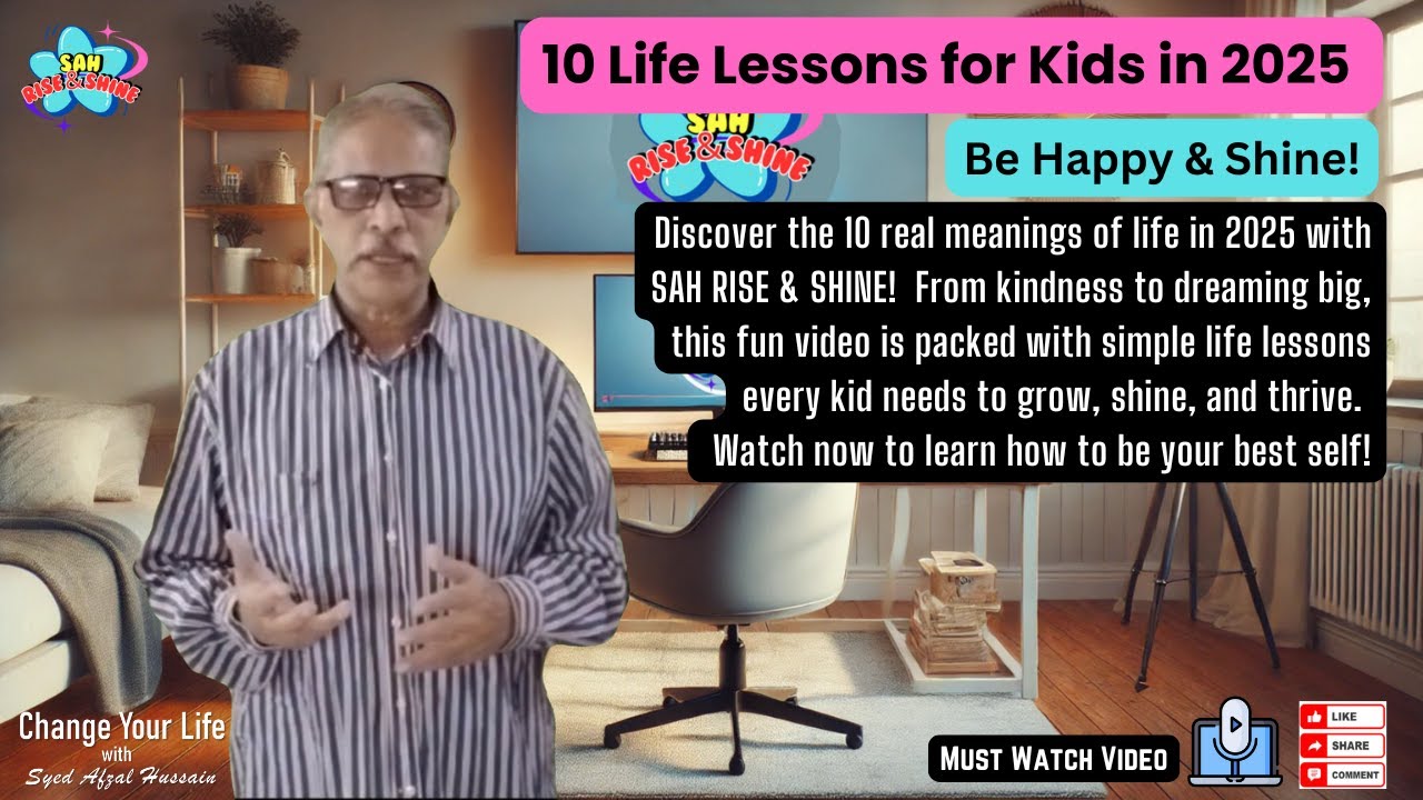 10 Real Life Lessons for 2025 A Kid's Guide to Shine - YouTube