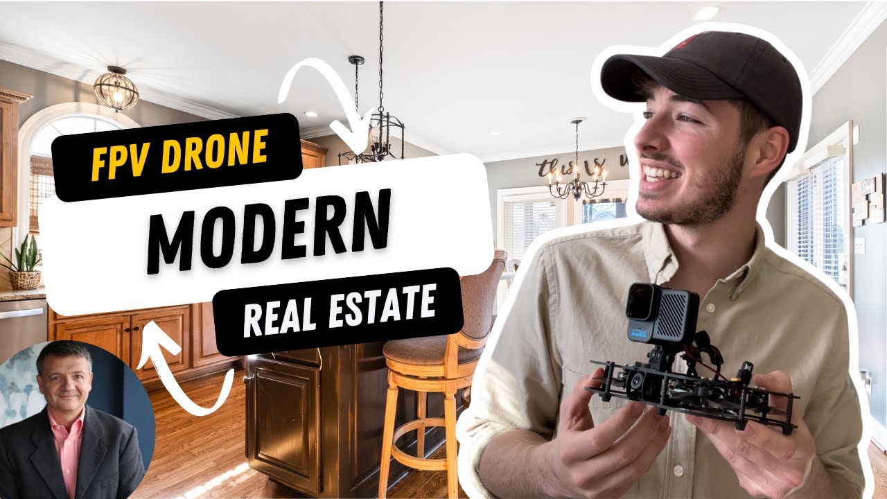 FPV Real Estate - Interior Drone Tour Of A Modern Style Home In ...
