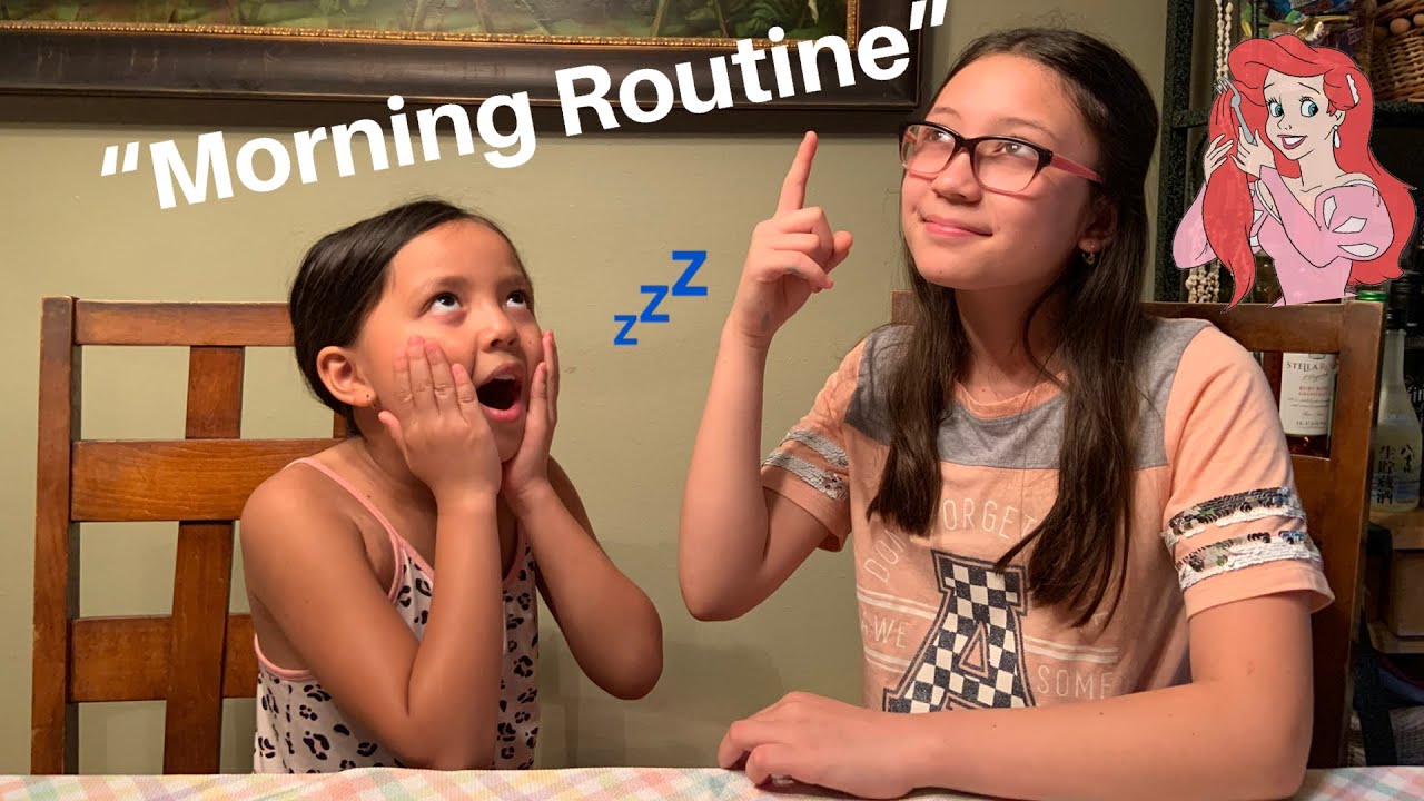 Morning routine Big sis vs Little Sis (Very Funny) 😂 - YouTube