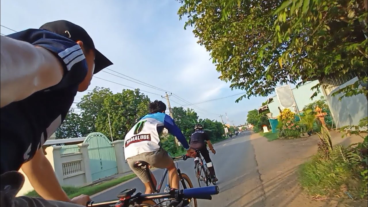 ជិះកង់ពេលល្ងាច Evening ride | MTB តោង Rode Bike។ - YouTube