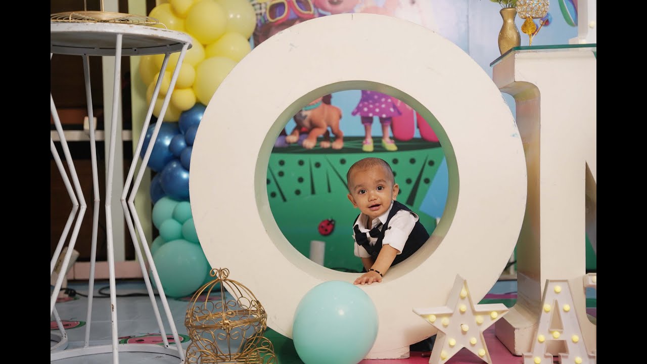 1st bday celebration - Arham Jain - YouTube