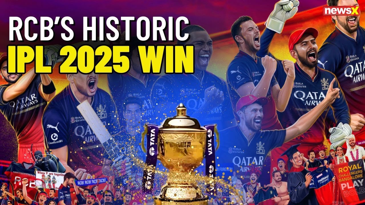 IPL 2025: Kohli Ends 18-Year Wait, Lifts Emotional IPL Trophy as RCB ...