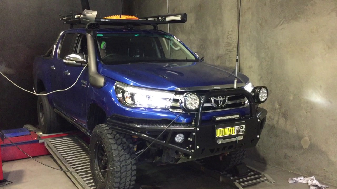 N80 Toyota Hilux Remap - YouTube